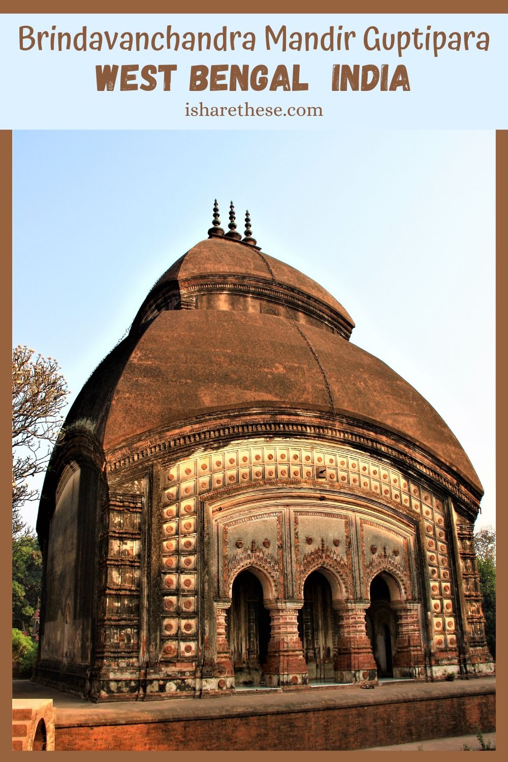 Brindavanchandra Mandir Guptipara Terracotta Temple - i Share