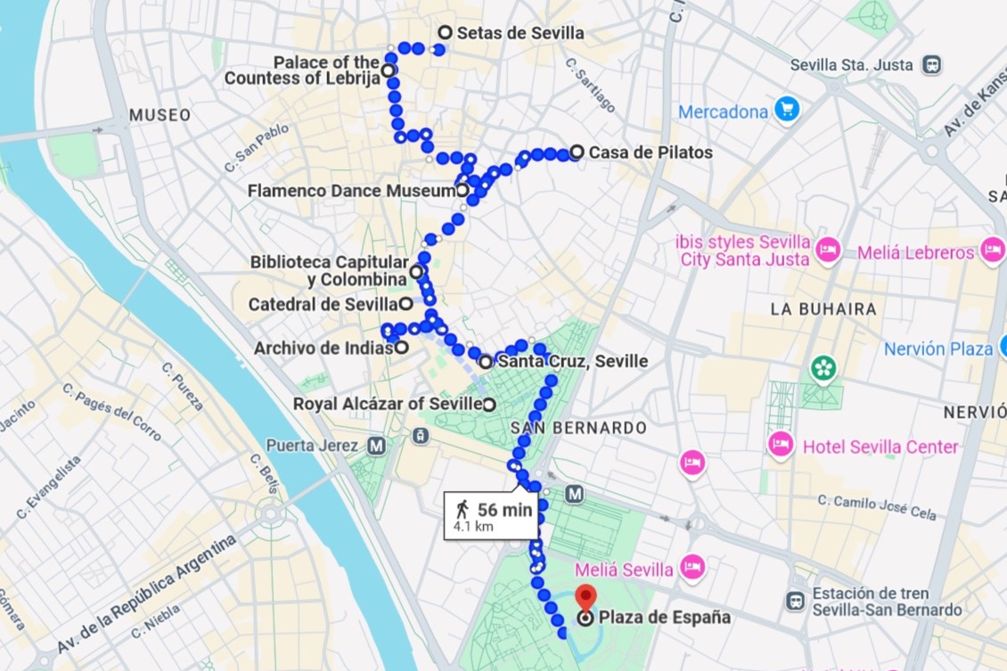 Tourist Attractions in Seville Spain - i Share