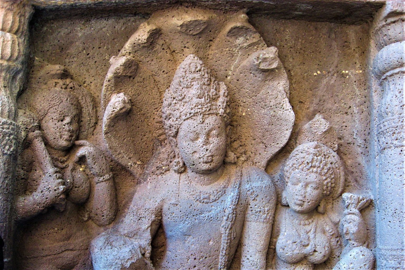 Paintings in Buddhist Caves in Ajanta, Maharashtra - i Share