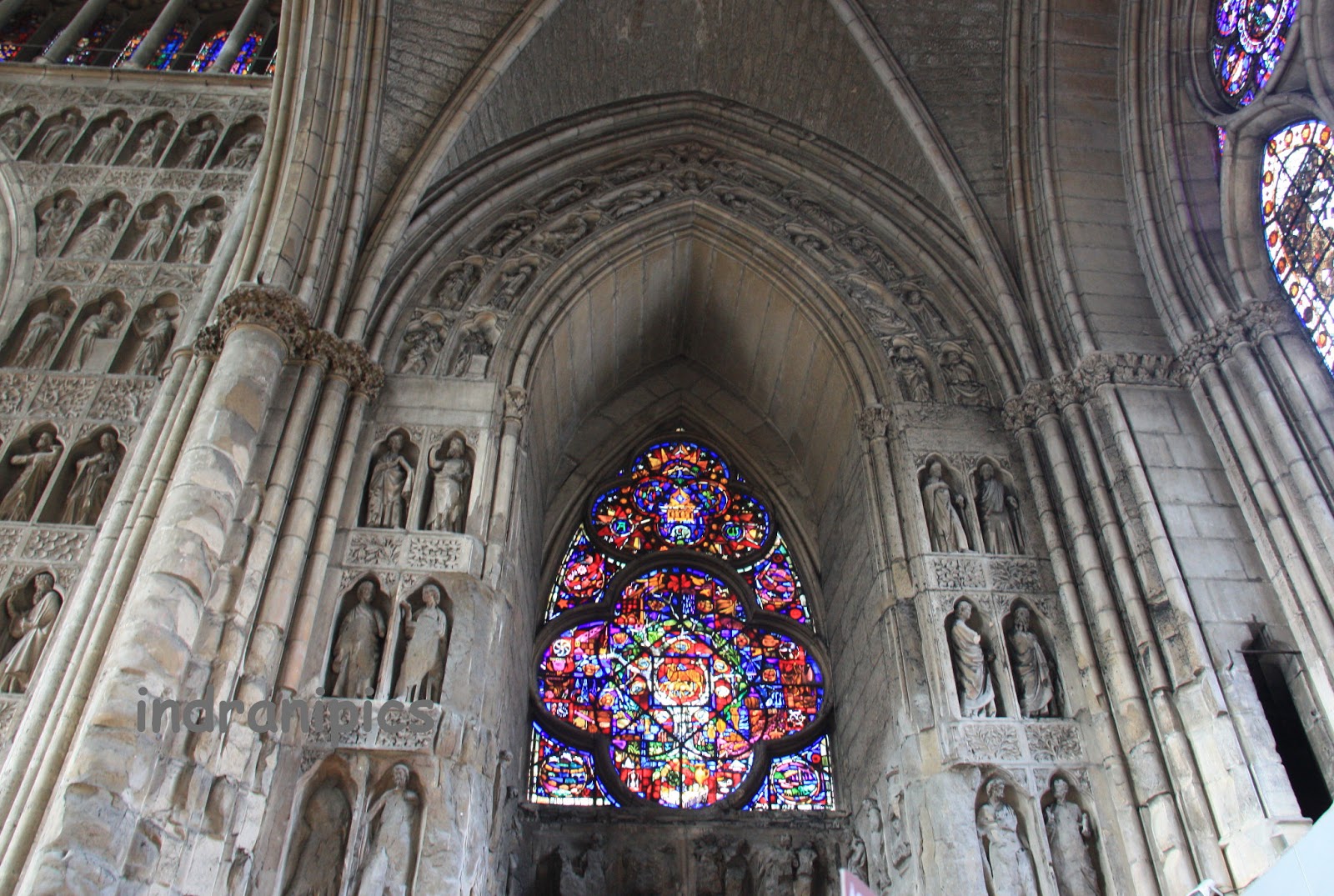 Stunning Rose Windows of Reims Cathedral France - i Share