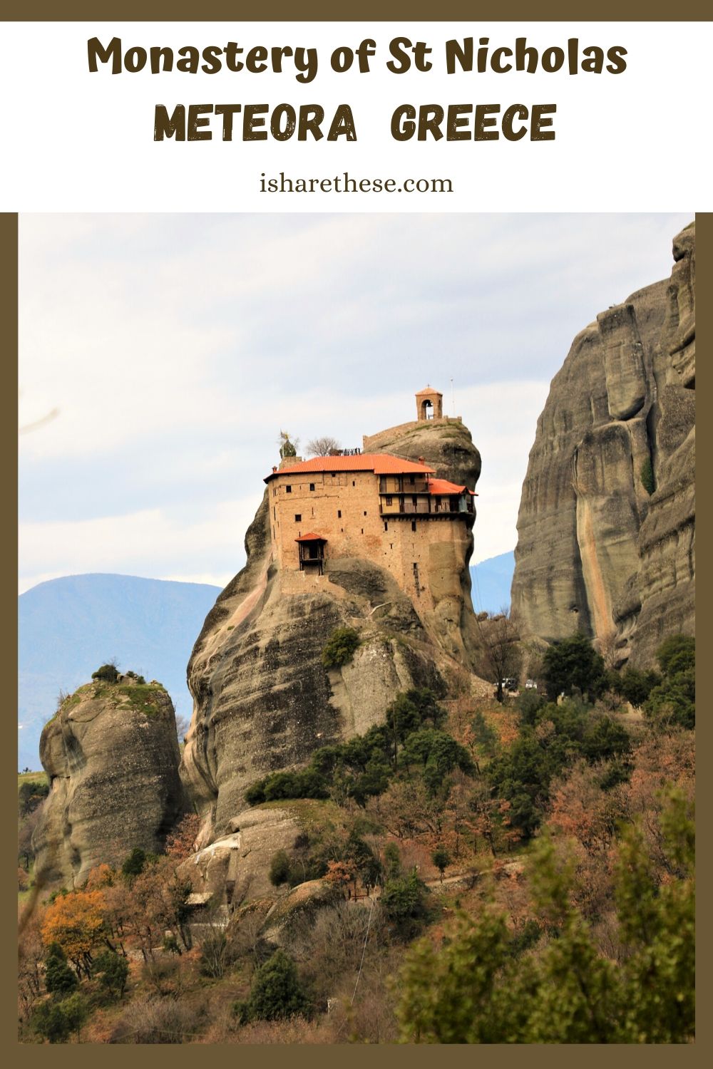 Trek to Holy Monastery of St Nicholas of Anapafsas Meteora - i Share